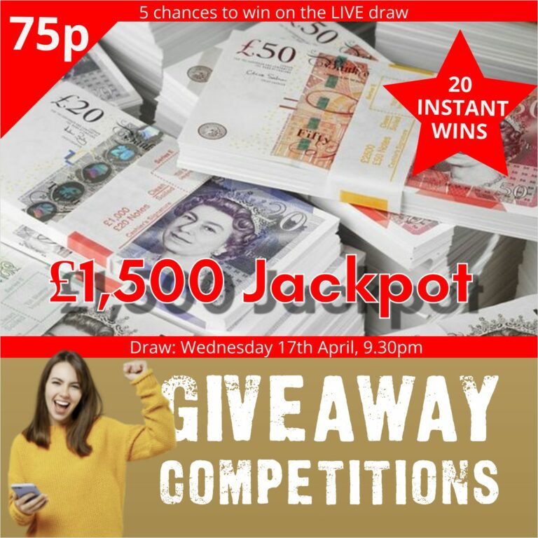 Latest Competitions from Giveaway Competitions NI