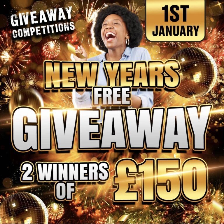 2 Winners of £150 - Giveaway Competitions